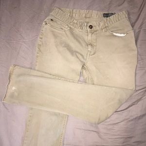 Matix | Jeans | Matix Tan Slim Straight Pants | Poshmark